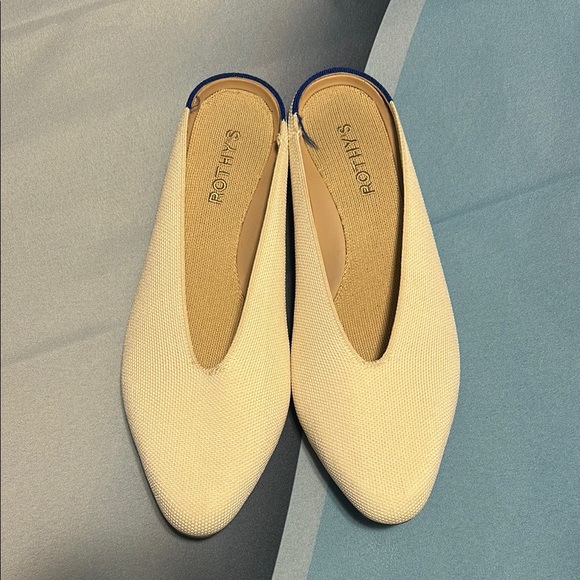 Rothy's | Shoes | Rothys Cream Almond Slide Size 9 | Poshmark